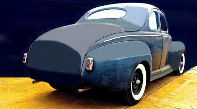 Here is that ’41 Ford Deluxe Coupe mild custom shown in-progress a ...